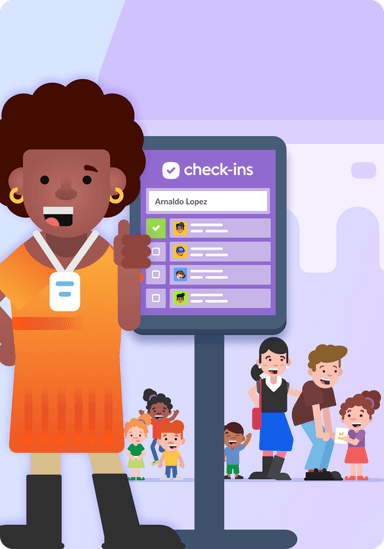 Planning Center Check-Ins: Child & Volunteer Attendance