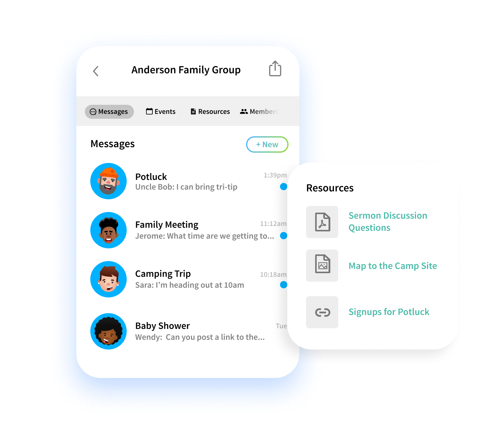Church Center Mobile App for Planning Center
